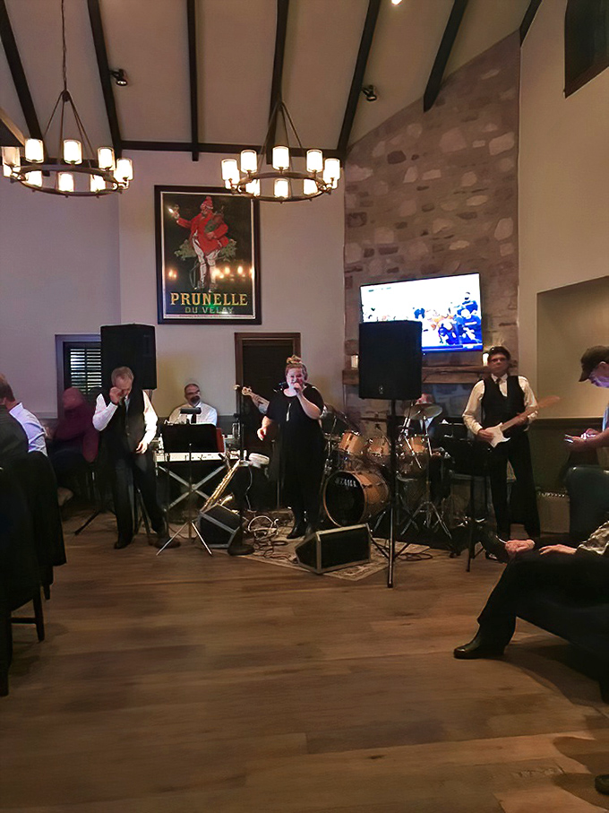 Live music transforms dinner into an event. These aren't just musicians; they're memory-makers with instruments.