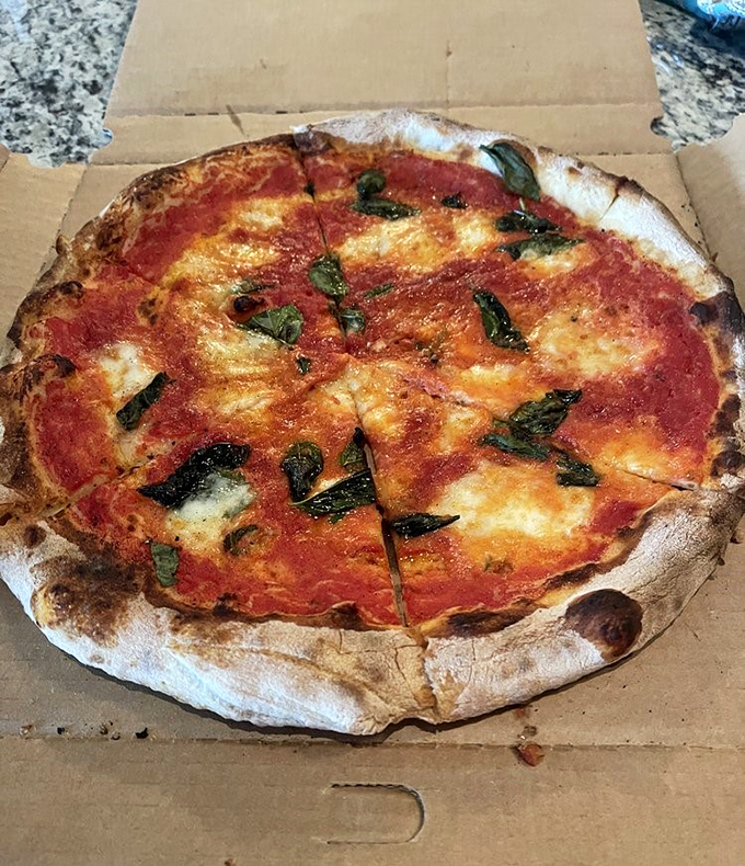 The Margherita&mdash;pizza's equivalent of the little black dress&mdash;simple, classic, and always the right choice.