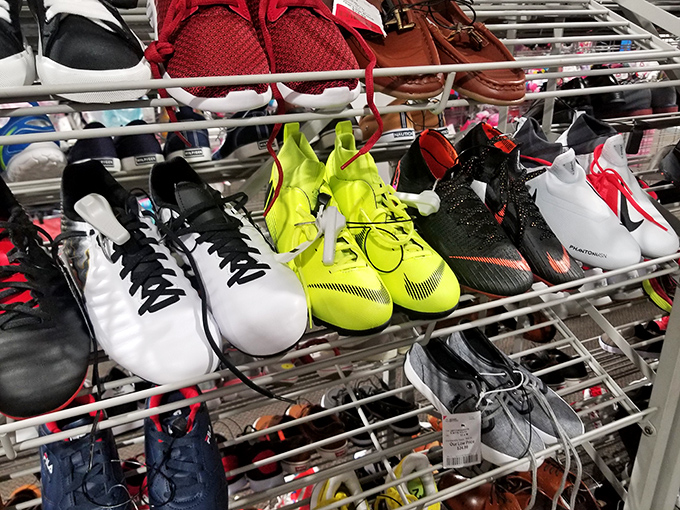 Sneaker heaven for athletes and fashion fans alike. From neon statement pieces to practical performers, footwear finds for every stride.