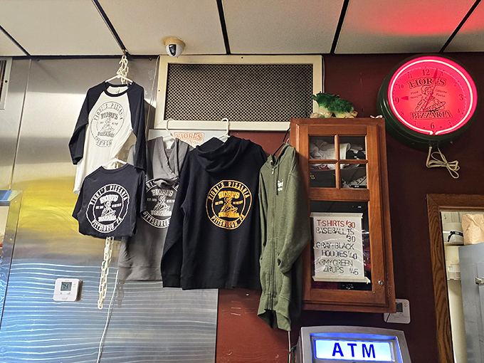 When you love a pizzeria so much you want to wear the t-shirt. Fiori's merch: the souvenir that says "I came, I saw, I devoured."