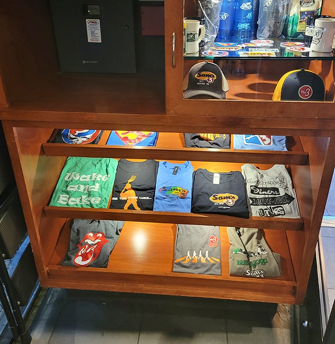 Wear your love for Sam's No. 3 proudly&mdash;these t-shirts let everyone know you're part of the green chili cognoscenti.