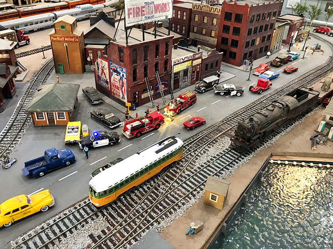 Roundhouses and rail yards operate with precision that puts real transportation systems to shame completely.