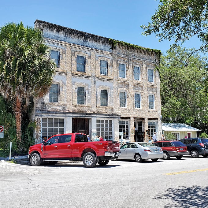 This historic three-story building houses some of Micanopy's most beloved shops, where browsing is considered an art form rather than a transaction.