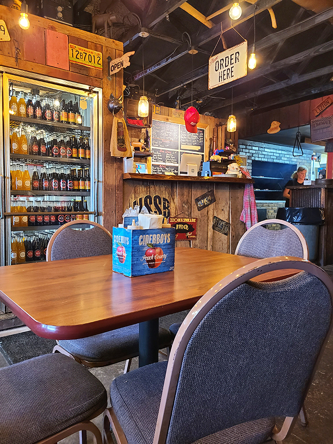 Where barbecue orders are placed and dreams come true&mdash;the command center of smoked meat operations awaits your instructions.