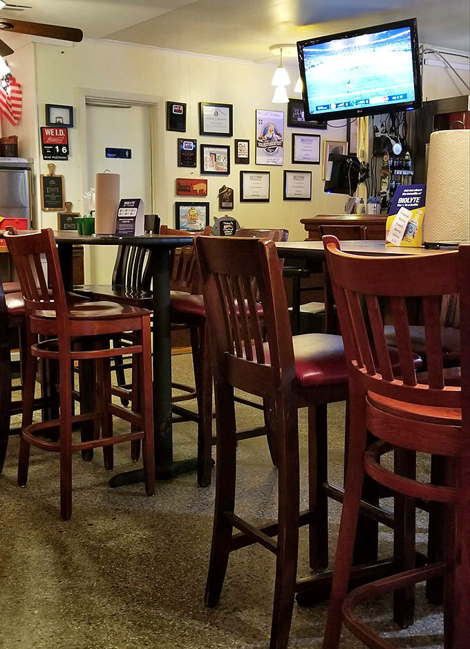 Awards line the walls&mdash;not for decoration, but as evidence that when you're doing barbecue right, people tend to notice.