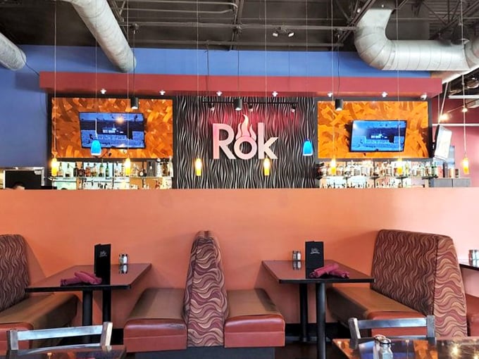 Modern meets primal in this thoughtfully designed space where every table becomes a stage for culinary drama.