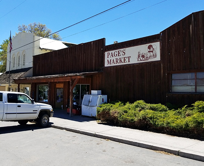 Page's Market doesn't need fancy displays or mood lighting&mdash;just honest goods and the occasional "put it on your tab" convenience.