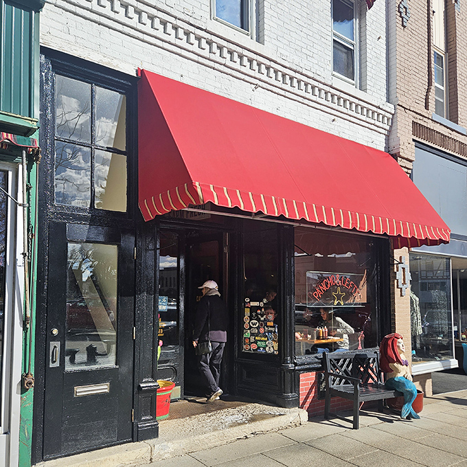 Behind that bright red awning, Pancho and Lefty's serves up comfort food with character&mdash;the kind of local spot where regulars are greeted by name.