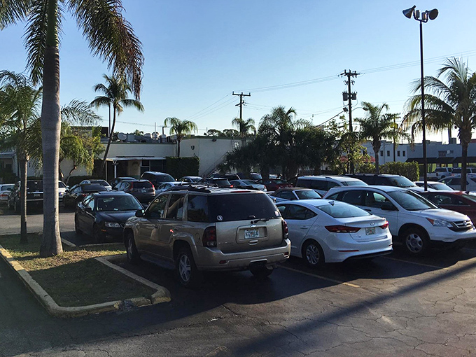 Plenty of parking means no excuses for missing out on those legendary wings.