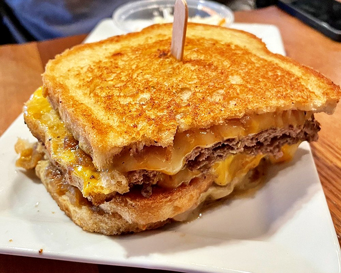 The humble patty melt gets the 5 Star treatment &ndash; griddled to golden perfection with cheese that stretches with each bite.