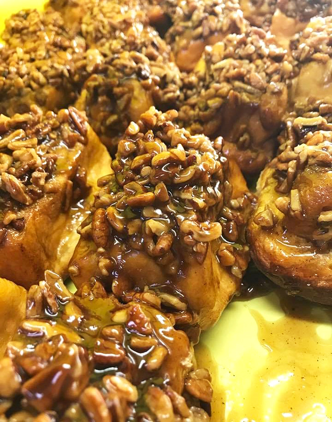 These pecan rolls are what breakfast dreams are made of&mdash;sticky, nutty, caramelized perfection that makes you want to hoard them like a squirrel.