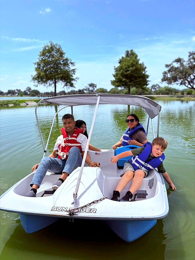 Peaceful waters offer simple pleasures and family bonding without breaking the vacation budget.