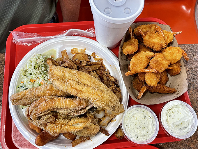 Not just a meal, but a feast fit for royalty. When your tray needs its own ZIP code, you know you're at The Beacon.