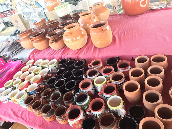 Clay vessel wonderland. Each handcrafted mug and pot tells a story&mdash;and promises to make your morning coffee taste just a little more authentic.