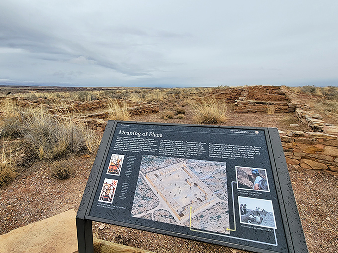 Ancient real estate with a view. The remains of Puerco Pueblo remind us that humans have appreciated this landscape for centuries, not just Instagram generations.