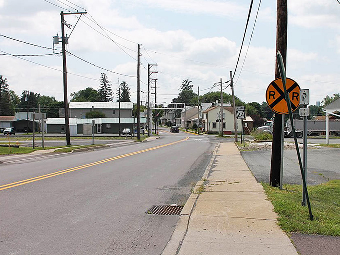 Main Street meets Route 44—where everybody knows everybody, and strangers become friends before reaching the town limits.