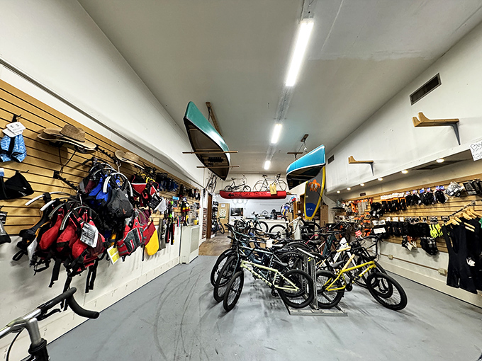 Rothrock Outfitters isn't just a store—it's an invitation to adventure, where bikes and kayaks wait patiently to introduce you to Huntingdon's wild side.