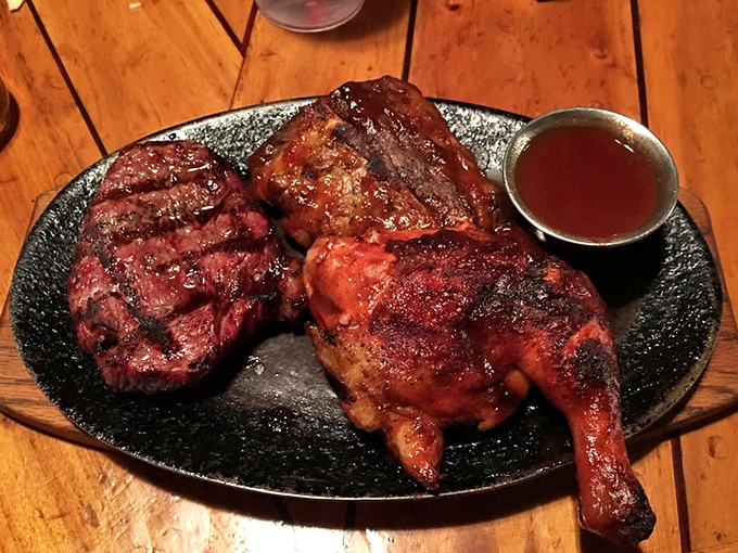 The carnivore's version of "why choose one when you can have it all?" A meat medley that satisfies indecision.