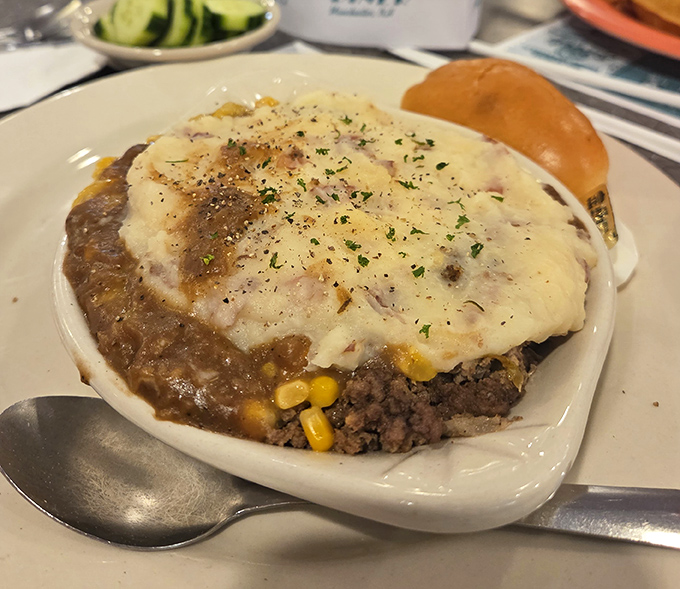 Shepherd's pie that doesn't just warm your stomach&mdash;it hugs your soul with savory gravy and a mashed potato blanket.