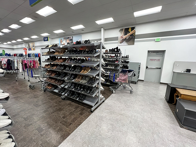 The shoe department&mdash;where footwear fantasies come true at prices that won't give your wallet blisters.