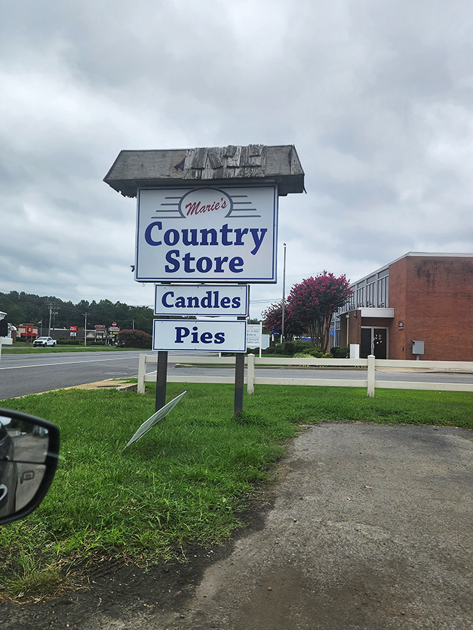 Beyond the diner, Marie's Country Store offers candles and pies&mdash;because when you've mastered comfort food, why not expand the empire?