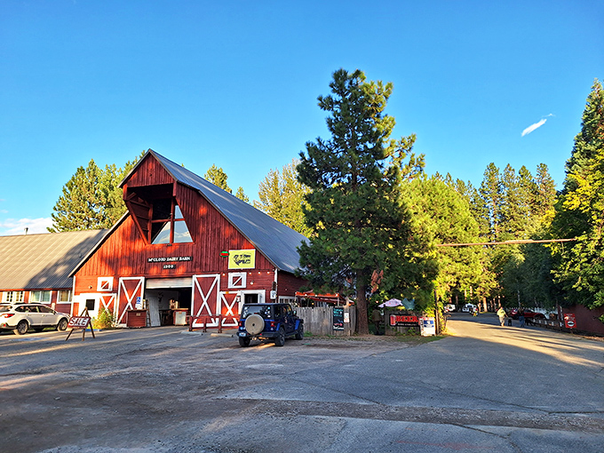 This barn-red brewery proves that excellent craft beer can come from buildings that actually look like they belong in the country.