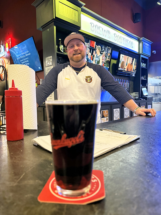 Behind every great burger is a friendly face ready to guide you through the menu's greatest hits.