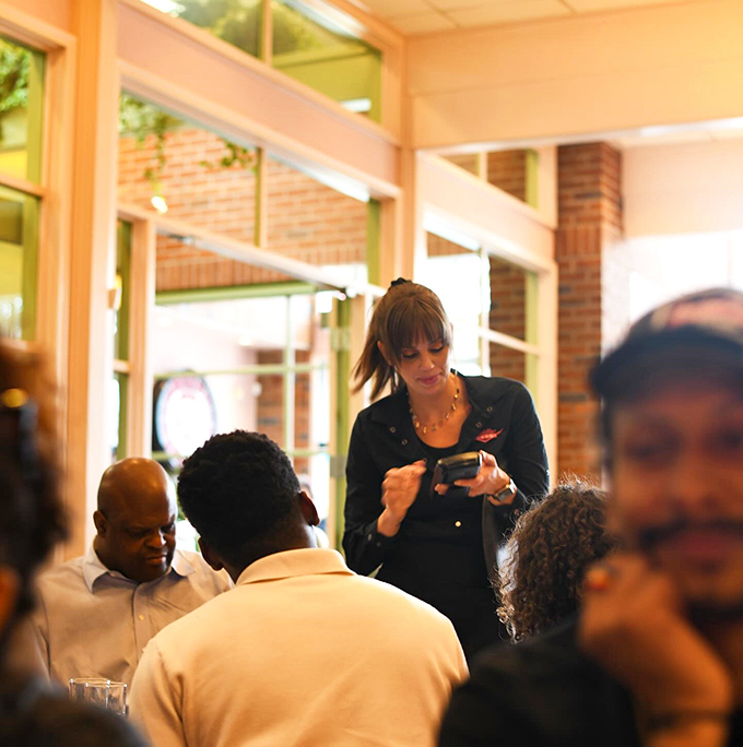 Service with a smile and efficiency that makes you wonder if they've secretly mastered the art of time management.