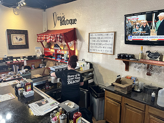 Behind the scenes at Dixie Belle's, where the "Home of the Sweet Potato Biscuits" isn't just a slogan &ndash; it's a delicious promise kept daily.