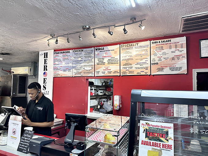 At the counter, orders are taken with the efficiency of a space mission countdown and the friendliness of a neighborhood cookout.