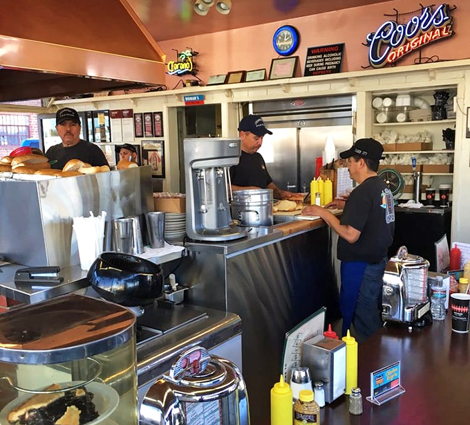 The staff moves with the precision of a ballet company and the efficiency of a pit crew. Decades of experience in every perfectly assembled sandwich.