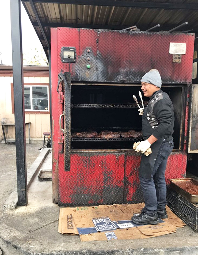 The magic happens here, where skilled hands tend to meat with the focus and dedication of an artist at work.
