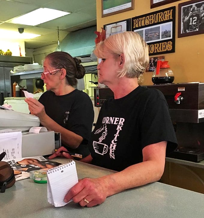 The backbone of Barb's: dedicated staff who transform simple ingredients into the comfort food memories that keep customers coming back for decades.