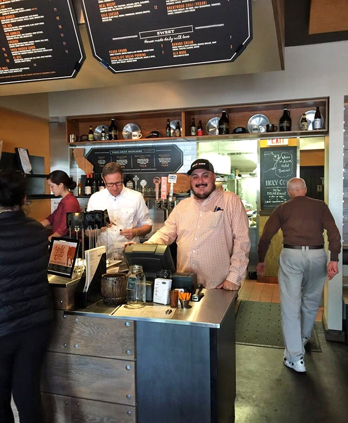 The friendly staff moves with practiced precision, knowing they're dealing something special to hungry souls seeking barbecue enlightenment.