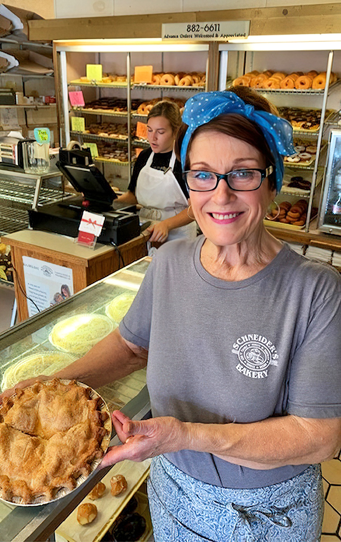 That smile says it all&mdash;when you've mastered the art of pie-making, you've essentially discovered the formula for human happiness.