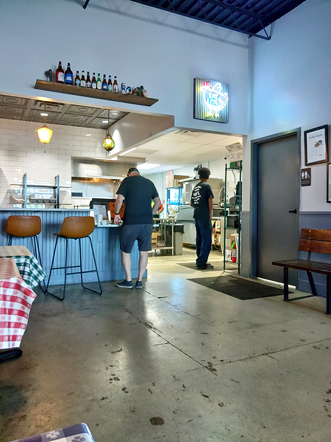 The unsung heroes of your chicken dreams, working their spicy, crispy magic. Respect the process, worship the results.