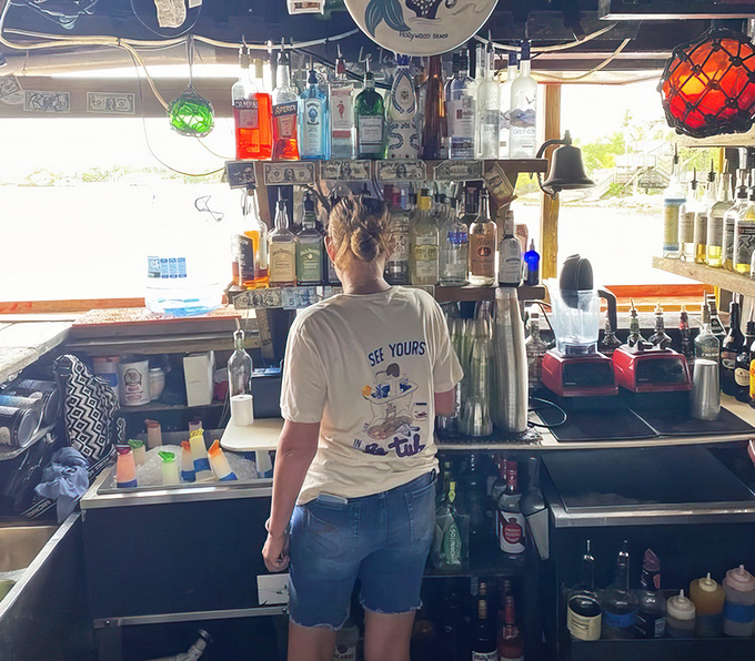 Staff members wear their casual vibe like a uniform, part of the authentic experience that can't be manufactured by corporate restaurant consultants.