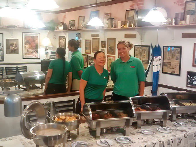 The staff stands ready to deliver the kind of meal that makes you plan your next visit before finishing your first.