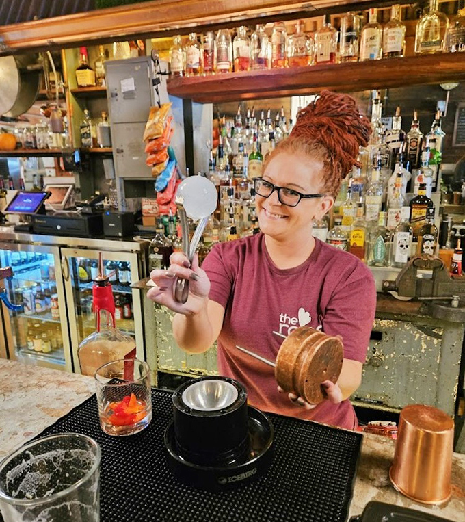 The crew that makes the magic happen, looking like they actually enjoy their jobs &ndash; imagine that!