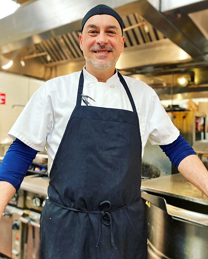 Behind every great diner meal stands a chef whose smile matches the quality of food.