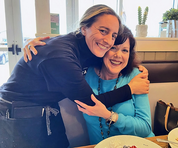 The warm connection between staff and diners creates the kind of genuine hospitality that keeps people coming back more than the food itself.