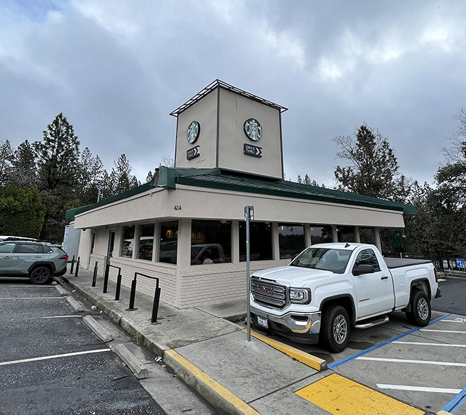 Yes, Colfax has Starbucks—because even small-town folks appreciate the comfort of familiar rituals alongside their local treasures.