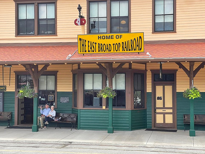 "Home of the East Broad Top Railroad" promises more than just a ride&mdash;it offers temporary citizenship in a bygone industrial republic.