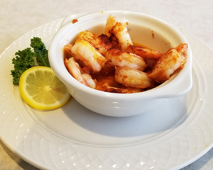 These shrimp aren't just cooked—they're transformed into plump, rosy treasures that make you wonder why you'd ever order anything else.