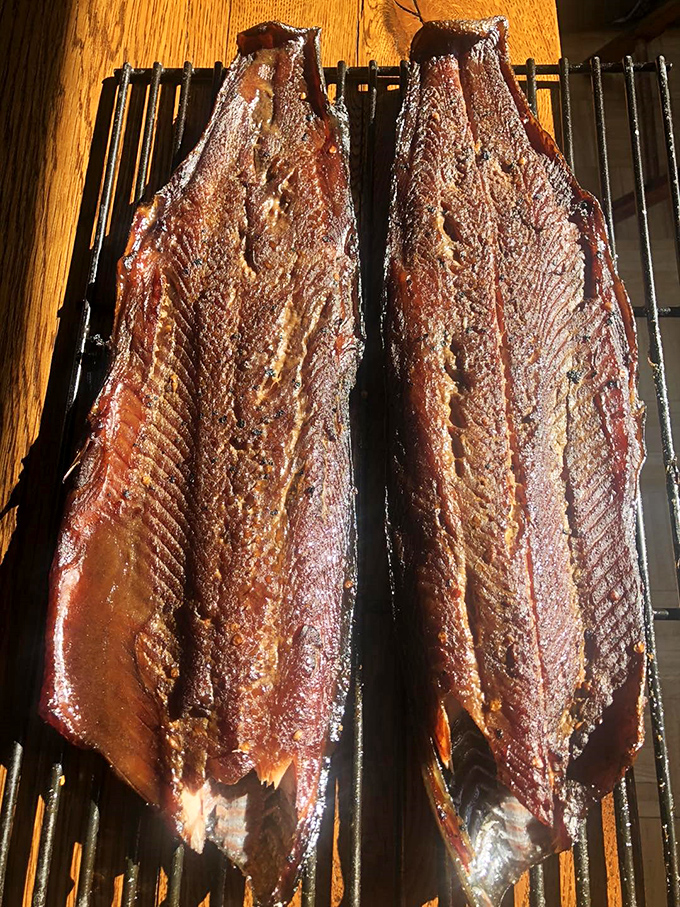 Smoked fish that would make a grizzly bear weep with joy&mdash;perfectly preserved with that signature ruby hue that promises deep, penetrating flavor.