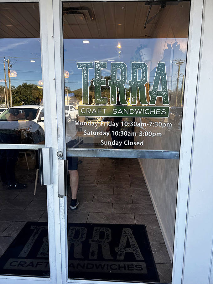 Store hours posted clearly &ndash; because knowing when you can get your next sandwich fix is essential information for survival.