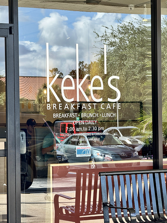 Those hours on the door &ndash; 7 am to 2 pm &ndash; represent the golden window of breakfast opportunity that smart Floridians never miss.