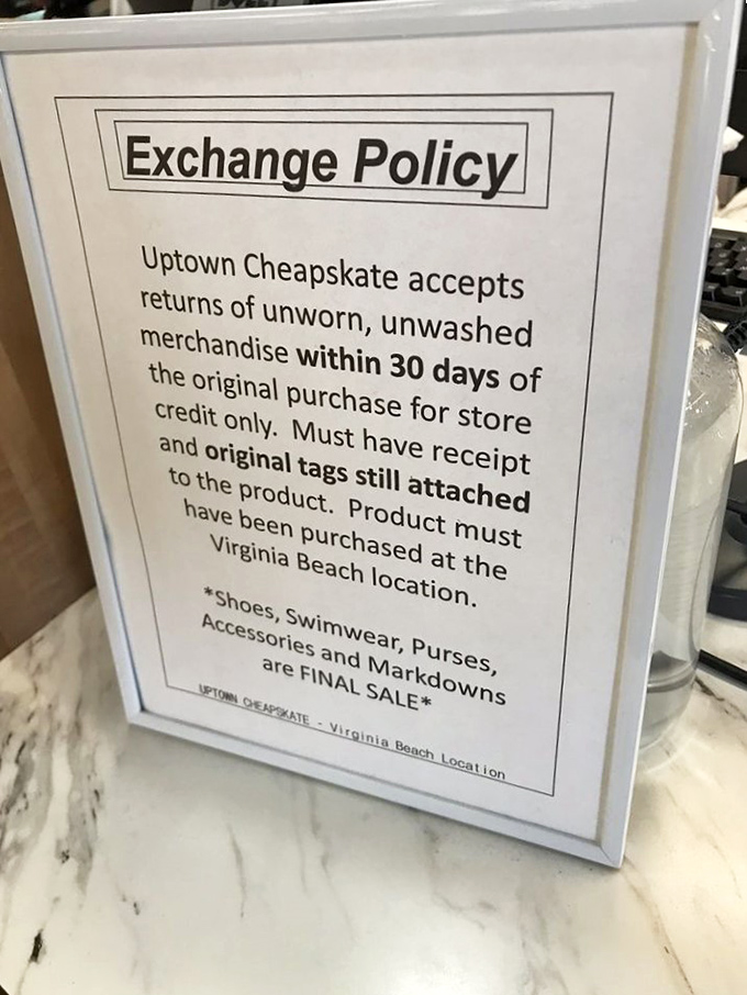Clear policies make for happy customers. No fine print or confusing exceptions&mdash;just straightforward rules for a smooth shopping experience.