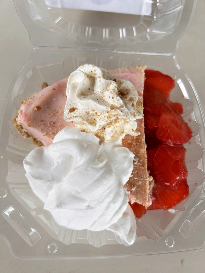 Key lime pie meets strawberry in a flavor combination that shouldn't work but absolutely does.