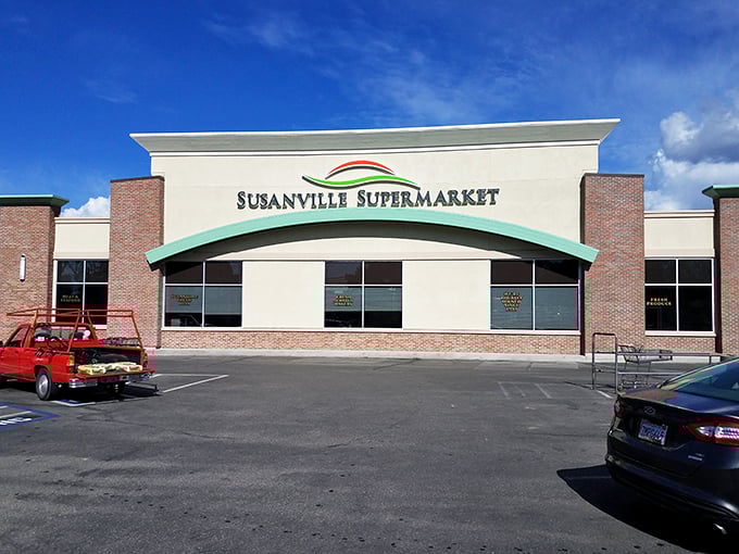 Susanville Supermarket keeps it simple&mdash;no need for seventeen varieties of almond milk when you've got the essentials covered right.